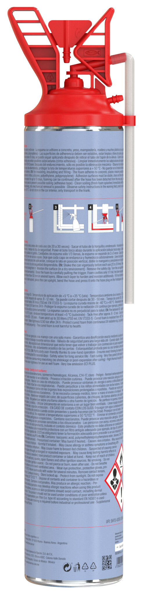 fischer Espuma de montaje rápido PU 1/750 B3